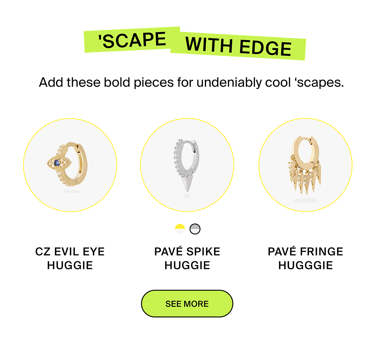 Studs: Cooler temps. Cooler Earscapes®. | Milled