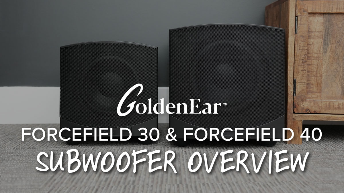 Audio Advice: New GoldenEar Forcefield 30 & 40 Subwoofer Overview | Milled