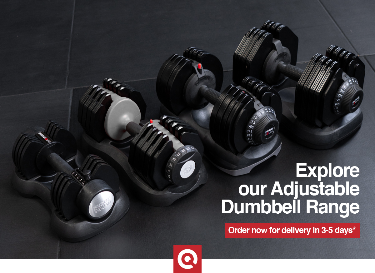 MuscleSquad: Explore Our Adjustable Dumbbell Range | Milled