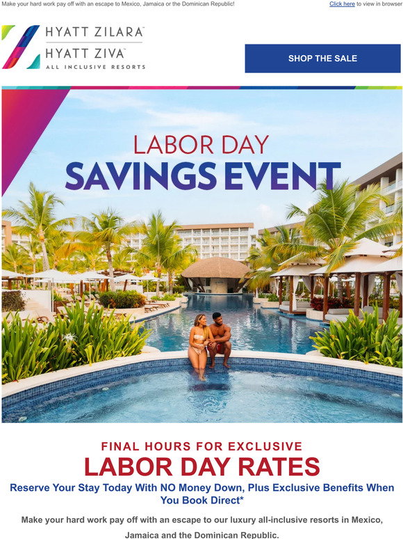 Playa Hotels & Resorts: FINAL HOURS: Our Labor Day Vacay Deals End Soon ...