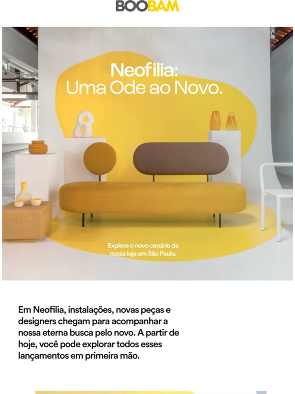 Boobam: Neofilia: Uma Ode ao Novo | Milled