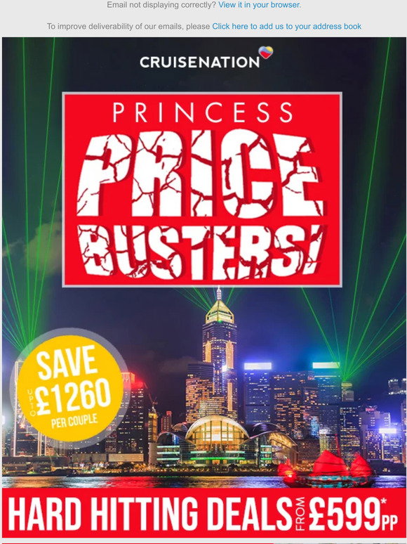 Cruise Nation: Princess Price Busters from £599pp | Milled