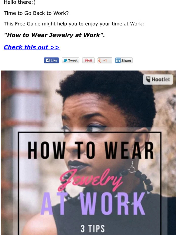 Maiden-Art: How to Wear Jewelry at Work😎 | Milled