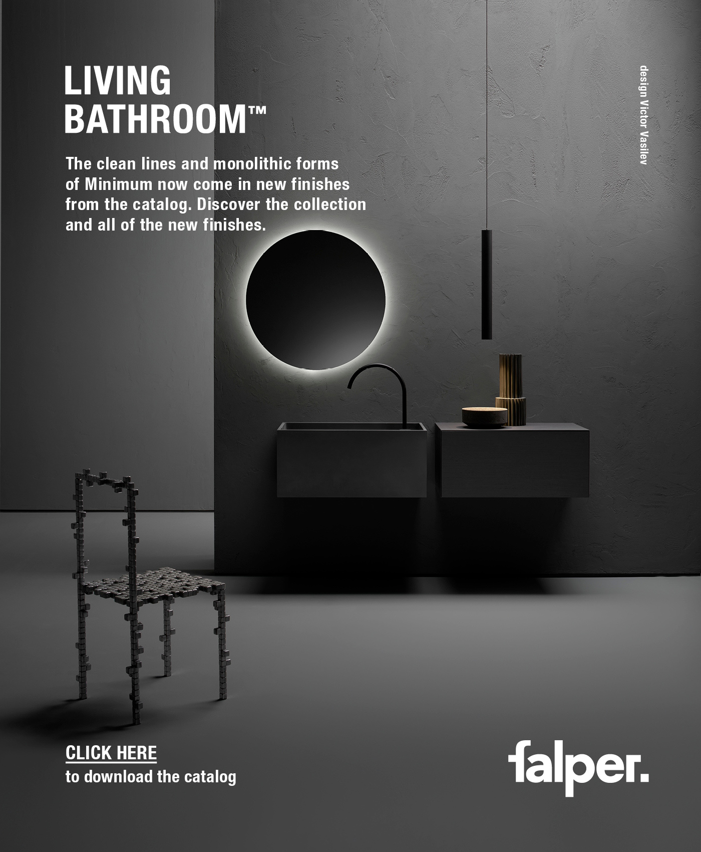 Archiproducts: Falper, new colours and finishings for Minimum ...