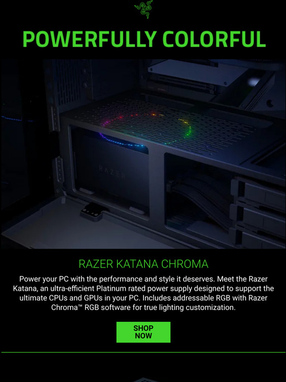 Razer: Power Your PC With the Razer Katana Chroma | Milled
