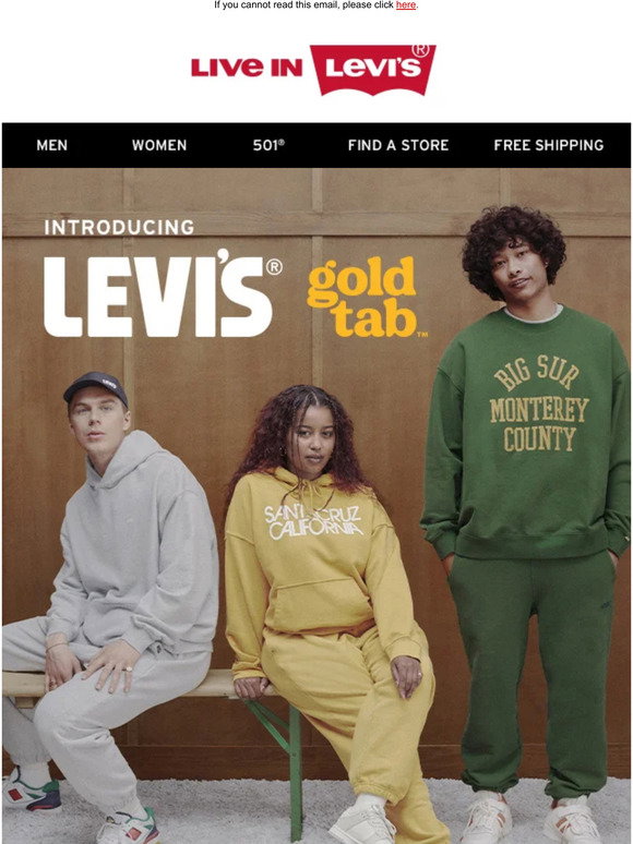Levi's: A whole new tab: Levi’s® Gold Tab™ | Milled