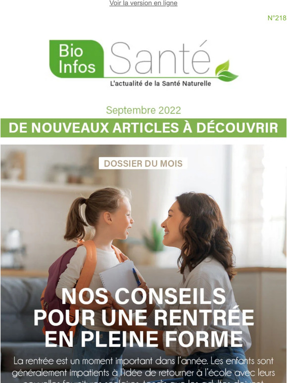 Copmed: 🌿 Nos conseils pour une rentrée en pleine forme | Milled