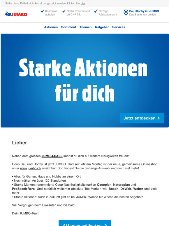 Jumbo Electronics: Neuer JUMBO Onlineshop | Milled