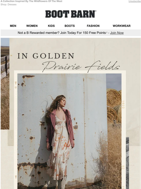 Boot Barn: Floral Dresses & Fringe Jackets | Milled