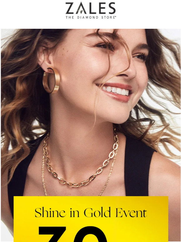 Zales: Oh. My. GOLD! Get 30-40% Off at the Shine in Gold Event! | Milled