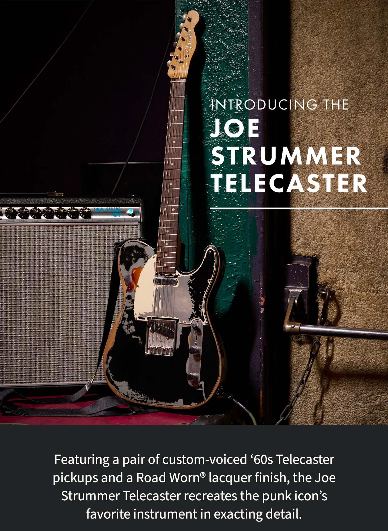 Fender UK: Introducing the Joe Strummer Telecaster | Milled