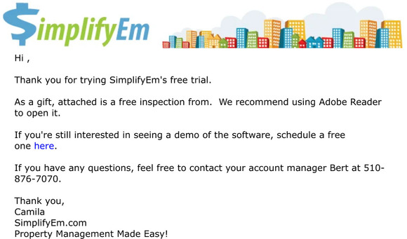 simplifyem: Free Inspection Form from SimplifyEm | Milled