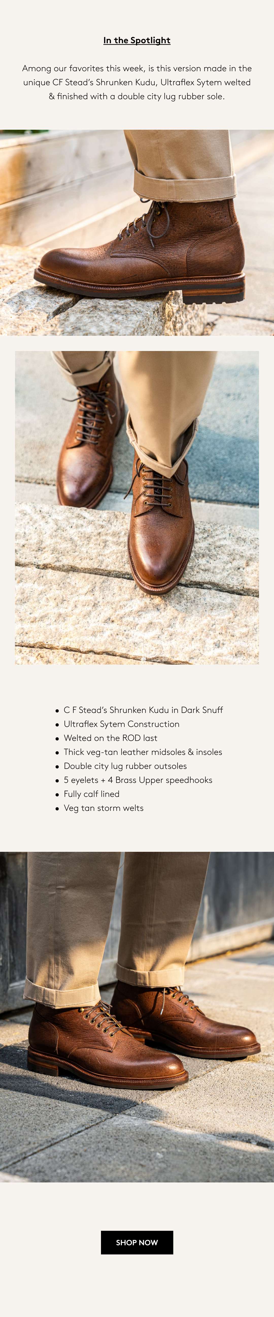 Meermin Shoes: Last Day: Limited Service Boots | Milled