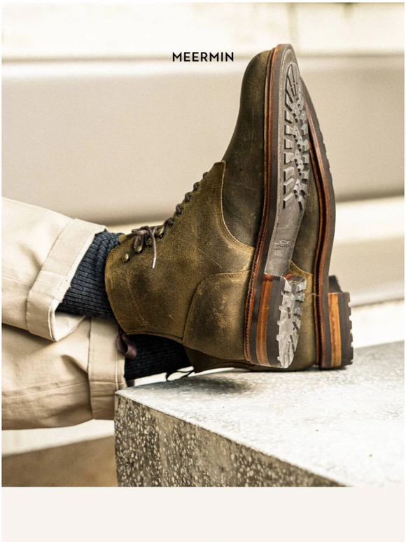 Meermin Shoes: Last Day: Limited Service Boots | Milled