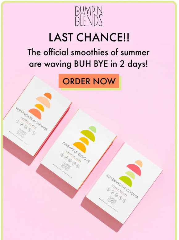 Bumpin Blends: GOODBYE SUMMER FLAVORS! 🏻 | Milled