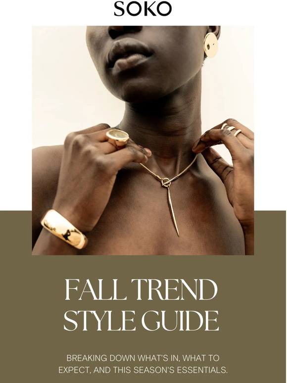 SOKO: Your Fall Trend Style Guide | Milled