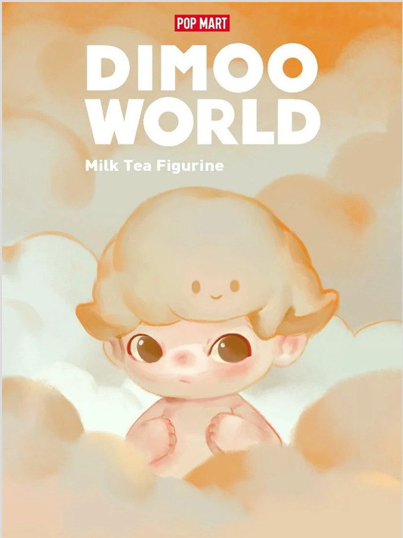 POP MART: Come and get the global limited edition★ Dimoo Milk Tea ...