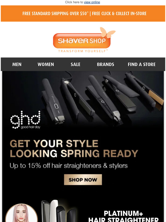Shaver Shop: Get Your Style Looking Spring Ready with GHD | Milled