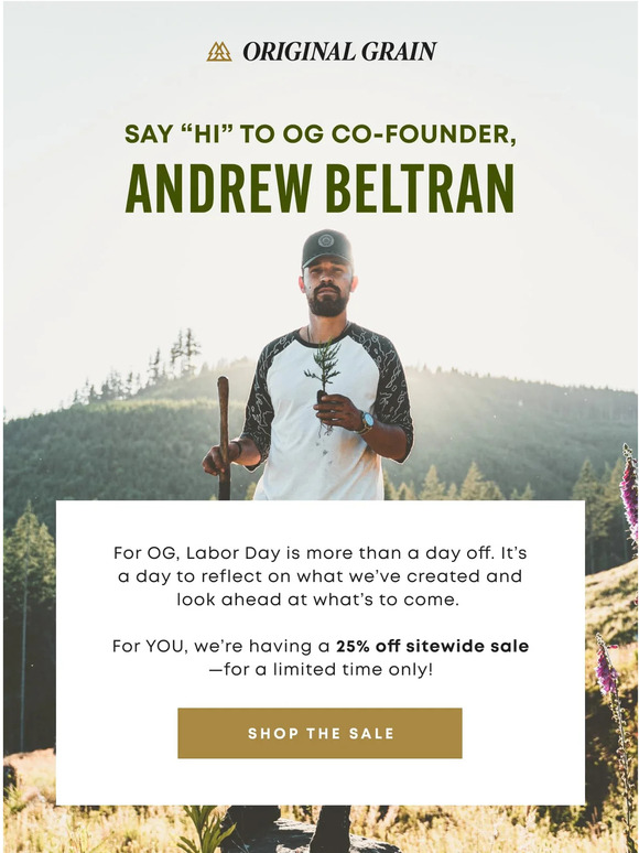 Original Grain: Co-founder, Andrew Beltran’s journey with OG 👉 | Milled