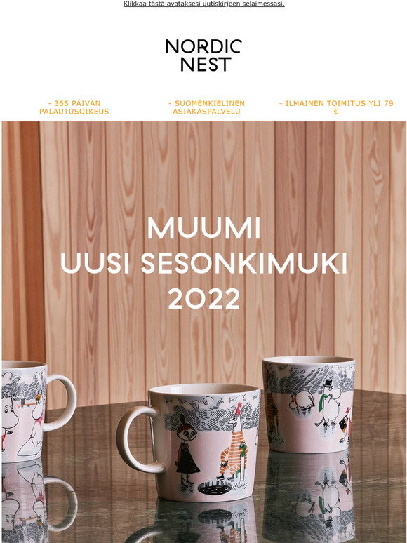 Scandinavian Design Center: Muumi: Uusi sesonkimuki 2022: "Winter ...