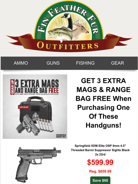 Fin Feather Fur Outfitters: Gear Up With Springfield Armory! | Milled