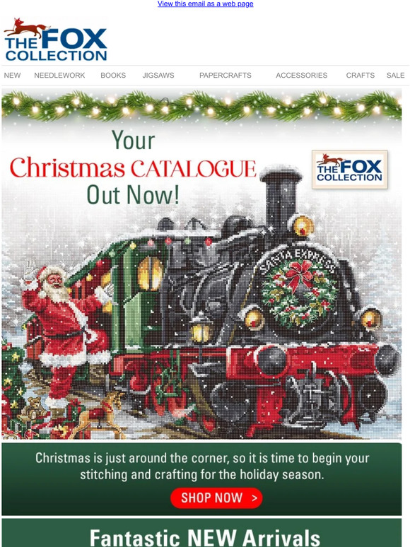 Fox Collection: Your Christmas Catalogue is here—Get crafting for the ...