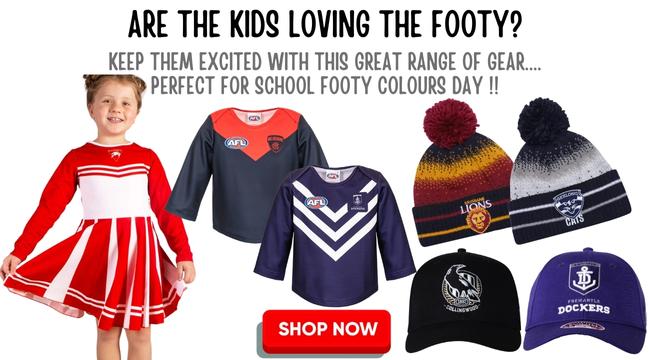 AFL Footy Shop: 🚨Inside - great AFL gear for the younger footy fanatic ...