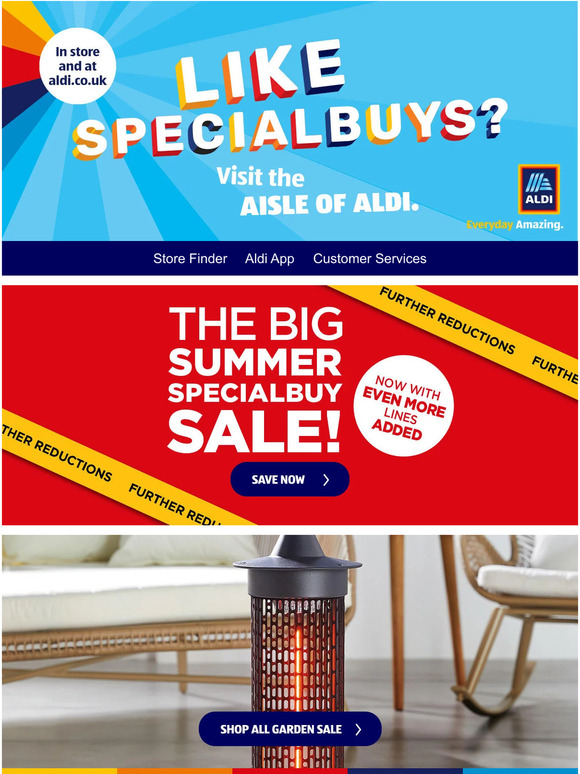 Aldi: Check out the huge range of products in our Specialbuy Sale! | Milled