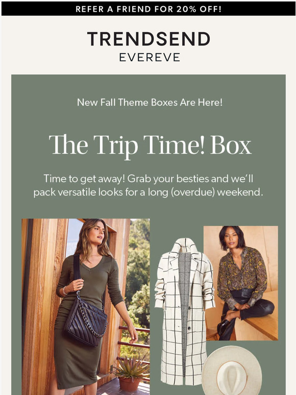 Evereve: Introducing NEW September theme boxes! | Milled