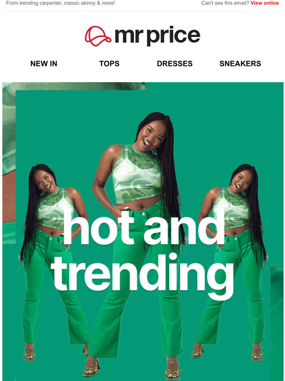 Mr Price: The colour denim taking over your rotation 🔥 | Milled