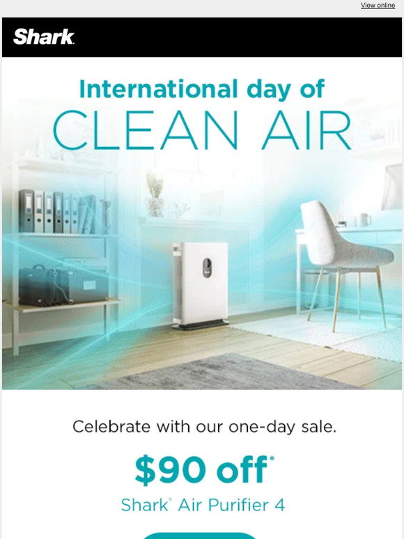 Shark: Celebrate International Day of Clean Air with Shark® | Milled