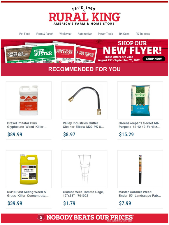 Rural King.com: Let's Get Ready For Hunting Season! | Milled