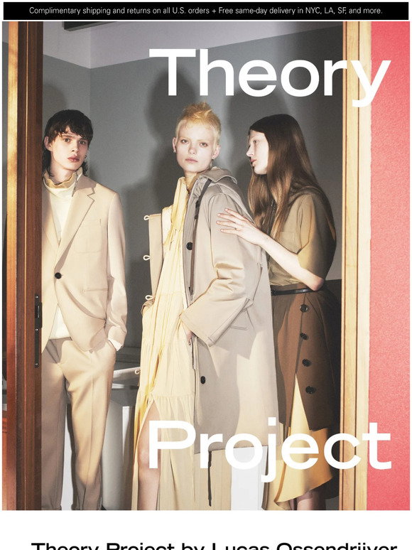 Theory: Shop Now: Theory Project Has Arrived | Milled