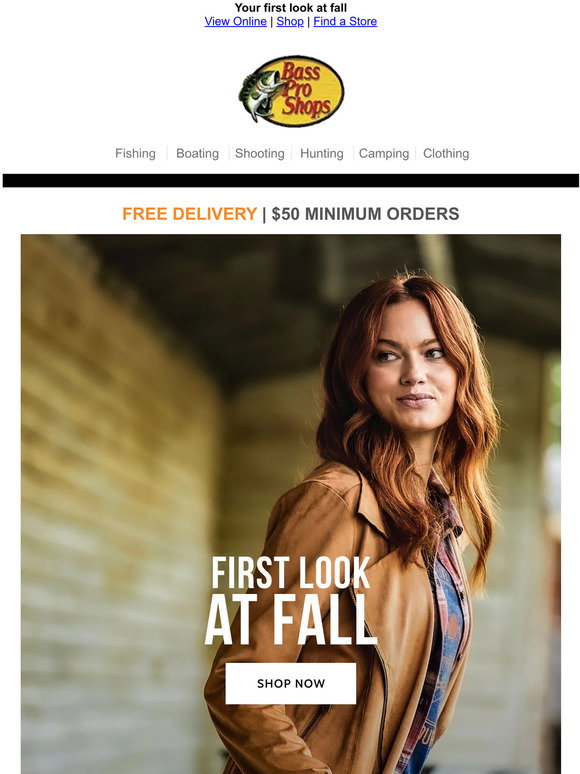 Bass Pro Shops: Ladies' Fall Clothing & Home Catalog Is Here! | Milled