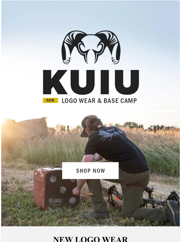 KUIU: Just In! New Logo Wear and Base Camp | Milled