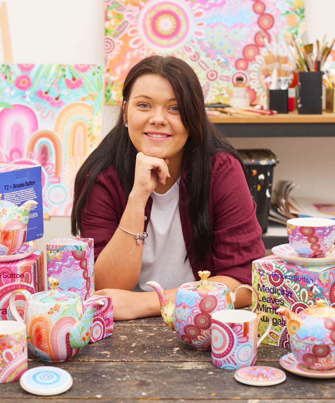 T2 Tea: Meet contemporary Aboriginal artist Brooke Sutton | Milled