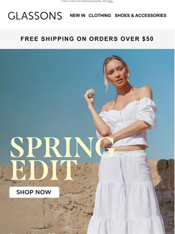 Glassons: Spring Edit 🌼 | Milled