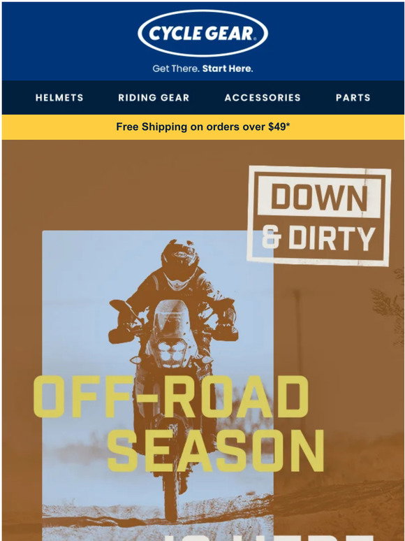 Cycle Gear: Off-Road Season Is Here | Milled