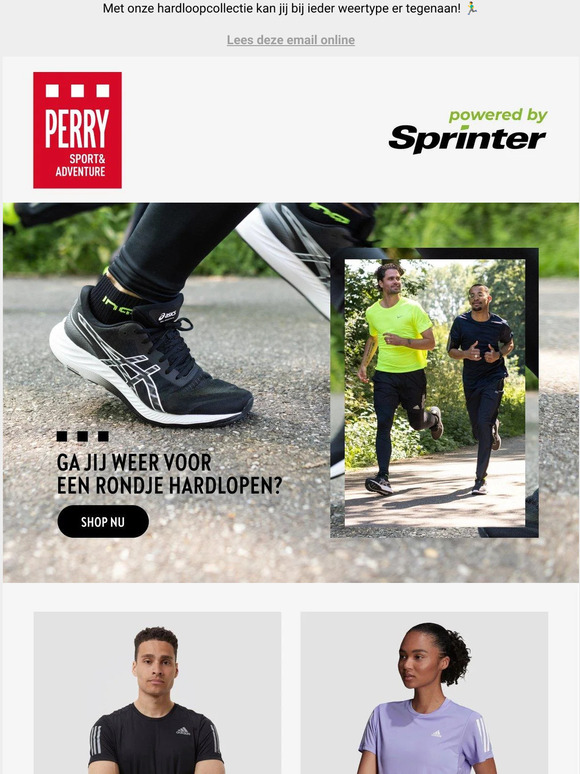 Perry Sport: Bereid je voor op een rondje hardlopen! | Milled