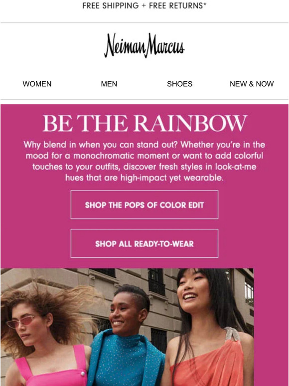 Neiman Marcus: Hue knew fall looks could be this vibrant? | Milled