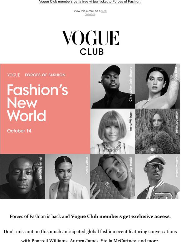 Vogue: Forces of Fashion is back and Vogue Club members get exclusive ...