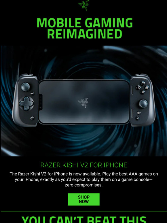 Razer Online Store: Razer Kishi V2 for iPhone Now Available | Milled