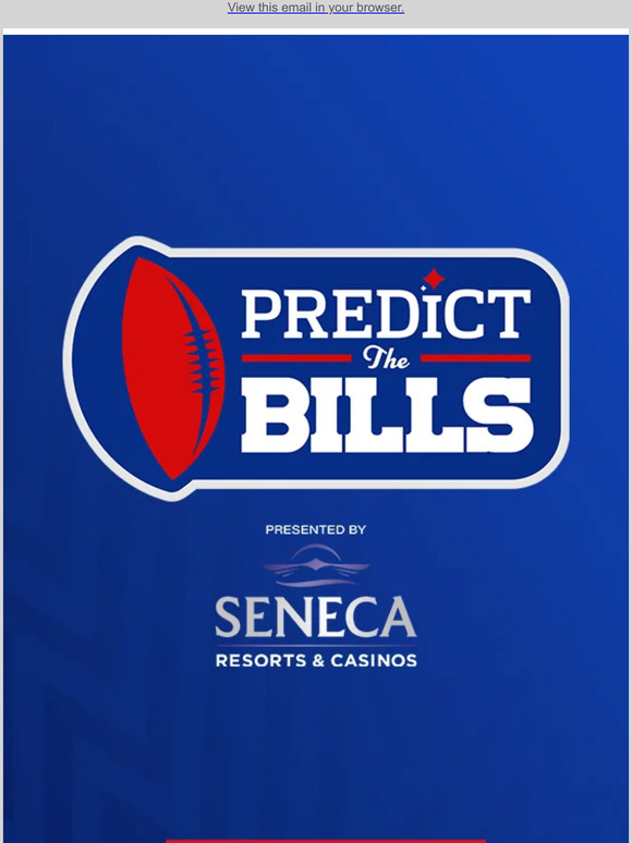 Buffalo Bills: GAME DAY IS HERE! Don't miss out on the chance to WIN! 🔮 ...