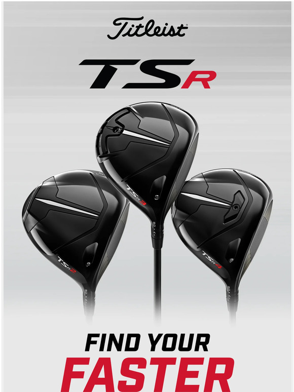 Titleist: Introducing the All-New TSR Drivers | Milled