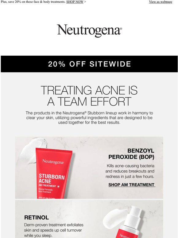 Neutrogena: Acne doesn't stand a chance against Stubborn | Milled