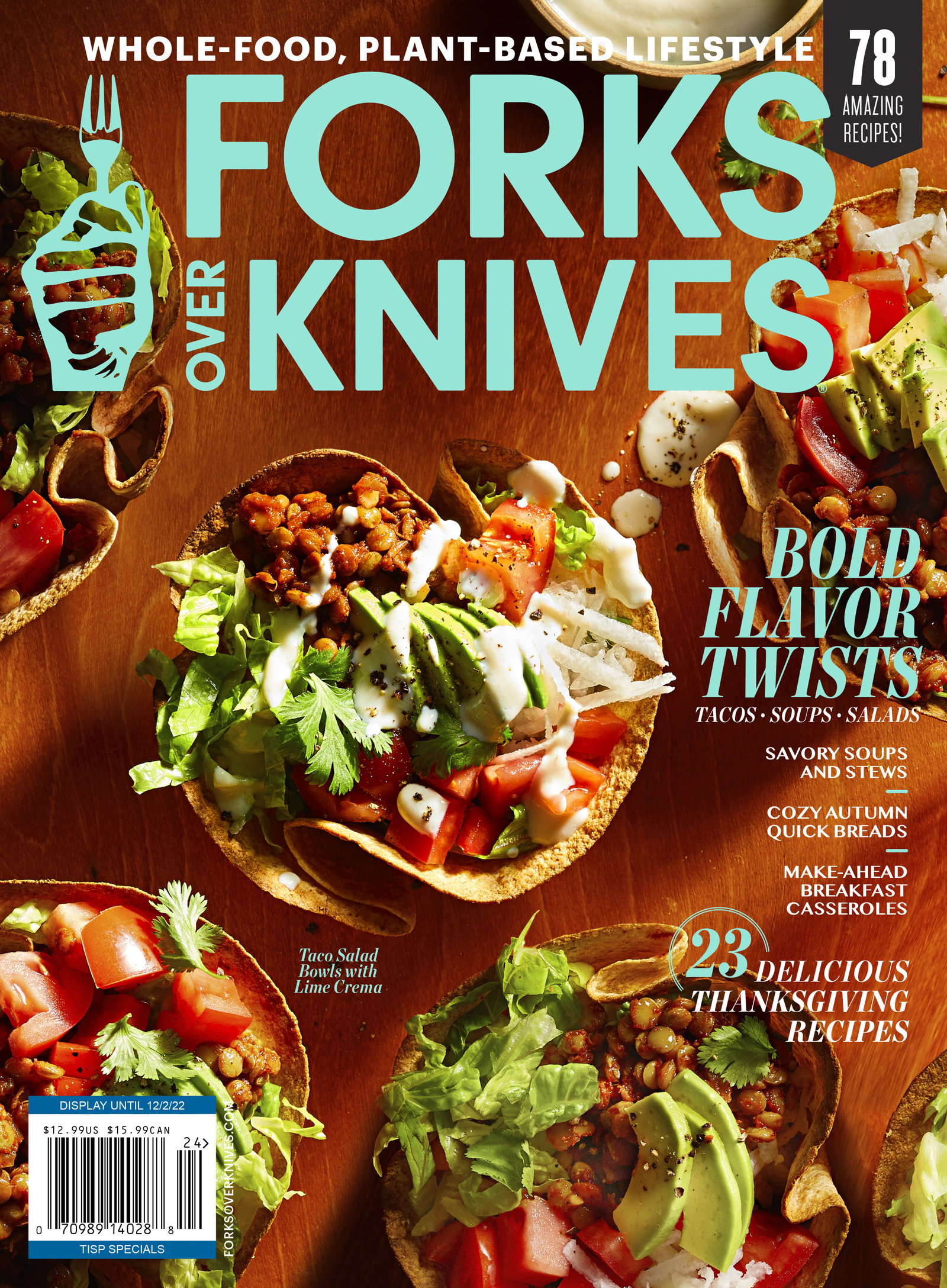 Forks Over Knives: In Stores Now! FOK Magazine Fall 2022 Issue | Milled