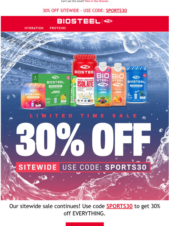 BioSteel: Save 30% on Patrick Mahomes' favorites 🏈 | Milled