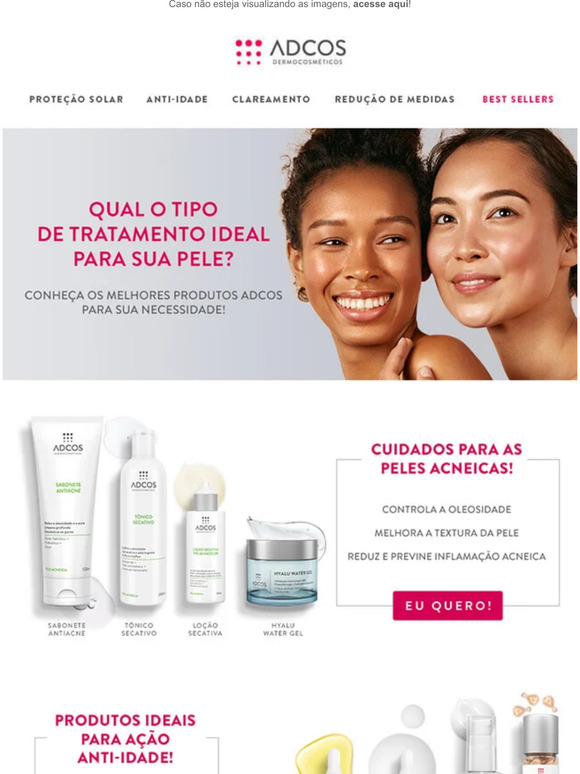 Adcos: O tratamento ideal para sua pele está aqui! | Milled