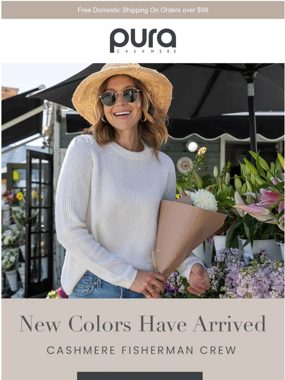 Pura Cashmere: New colors are here! | Milled