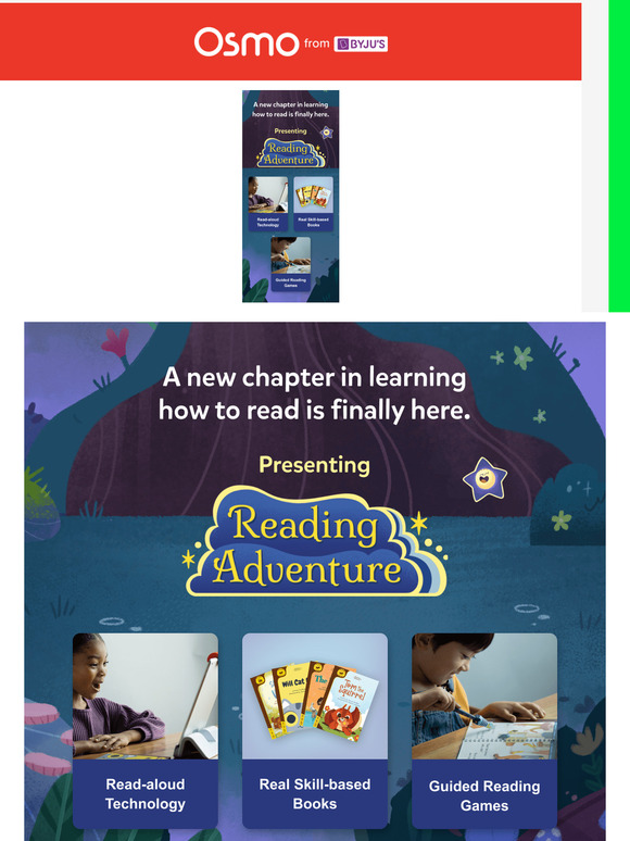 Osmo: Introducing: 🎉Osmo Reading Adventure 🎉 | Milled
